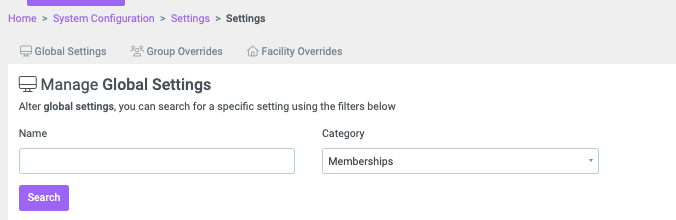 How to configure your Membership Settings? – OpenPlay - Help Centre